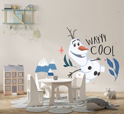 Olaf Frozen Snowman Decal Wall Sticker Home Decor Art Mural Kids ...