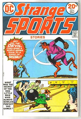 STRANGE SPORTS #1 Devil's Baseball! DC Comic Book ~ VF | eBay