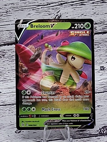 Breloom V (006/264) [Sword & Shield: Fusion Strike] - Pokemon Card - NM ...