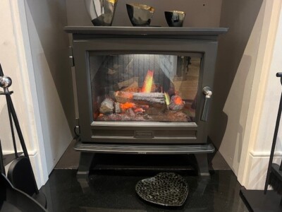 Ex Display Dimplex Opti-V Electric Fire RRP £1900 | eBay UK
