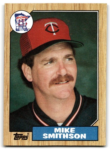 1987 Topps Mike Smithson Minnesota Twins #225 | eBay