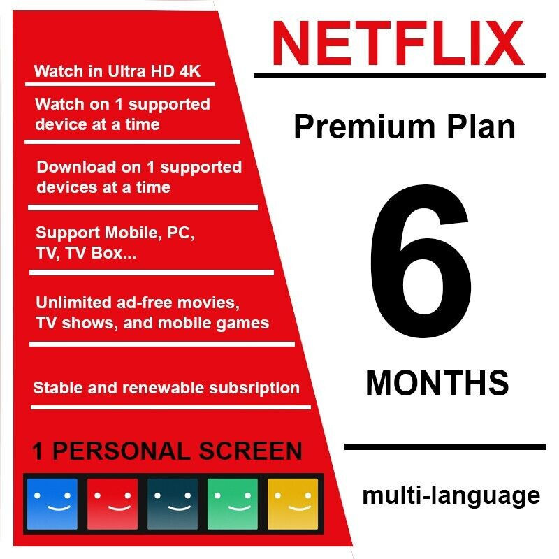 Netflix 4K Ultra HD Streaming: Single Screen Nepal | Ubuy