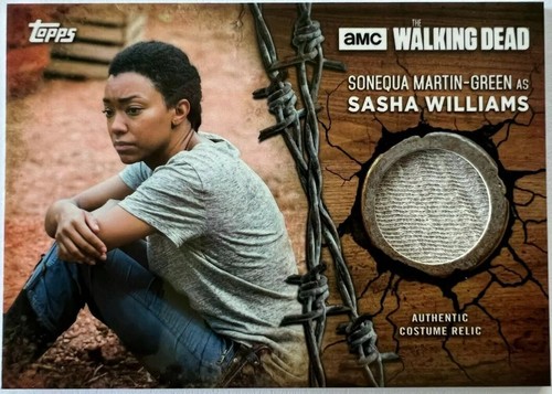The WALKING DEAD - Sonequa Martin-Green as SASHA WILLIAMS Relic Costume ...