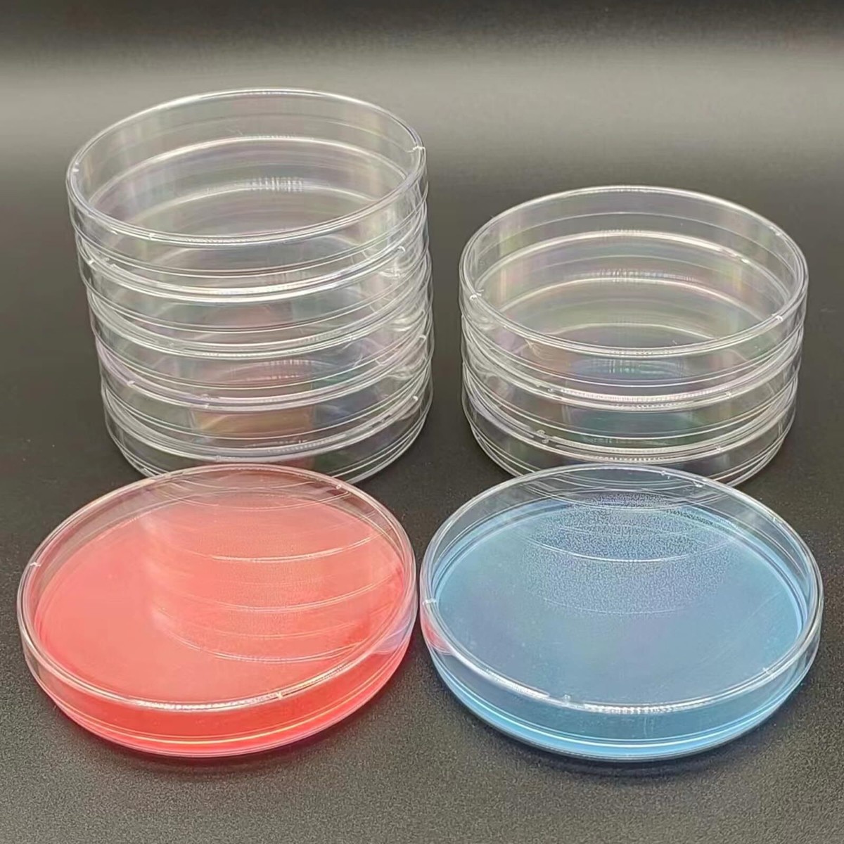 Polystyrene Petri Dish Pack Of 10 Plastic Petri Dish With Lid, 90mm ...
