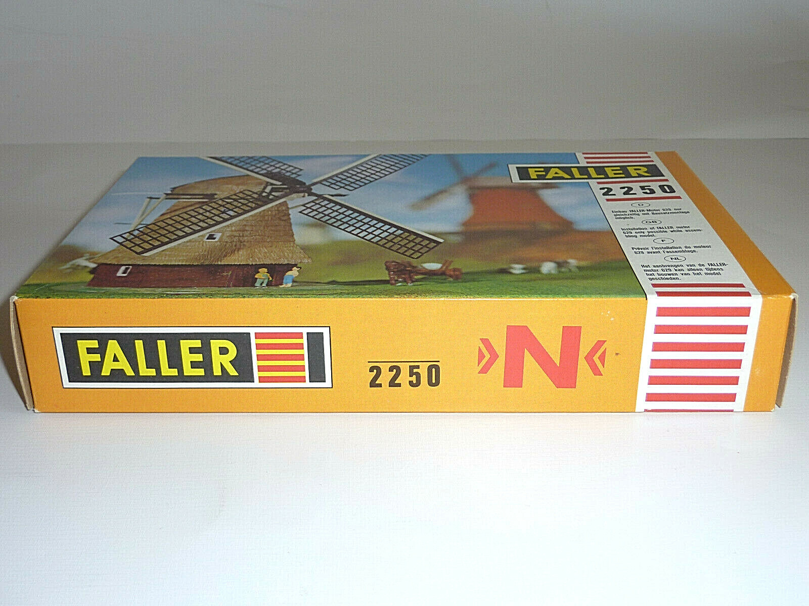 FALLER 2250 N BAUSATZ WINDMÜHLE WINDMILL KIT WINDMOLEN MOULIN A VENT ...