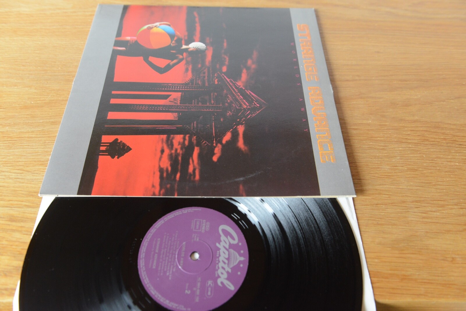 Strange Advance ‎ Worlds Away LP Capitol Records ‎ 1C 064-400 152 | eBay