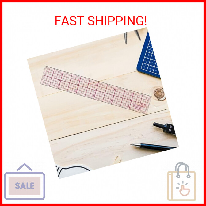 Westcott W-10 6-Inch 8ths Graph Ruler, Transparent, 1 x 6 in | eBay