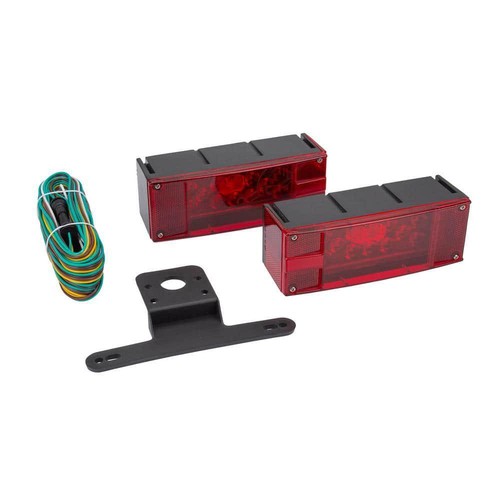 TowSmart Over/Under Low Profile LED Trailer Light Kit 80" Waterproof ...