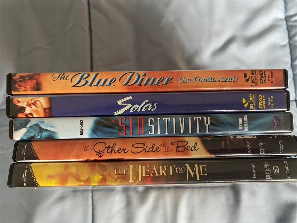 Foreign DVD Lot Solas,Sinsitivity,Blue Diner,Other Side Bed,Heart Of Me ...