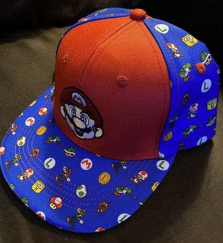SUPER NINTENDO WORLD Mario Hat- Universal Studios Hollywood Official ...