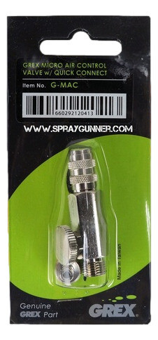 Grex Micro Air Control Valve with Quick Connect | eBay