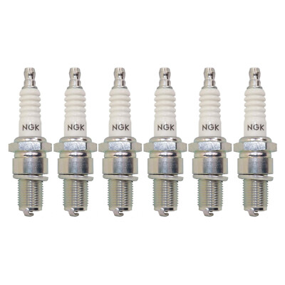 NGK Standard Spark Plug Set (6 Pieces) 7634 For Daytona LeBaron Celica ...