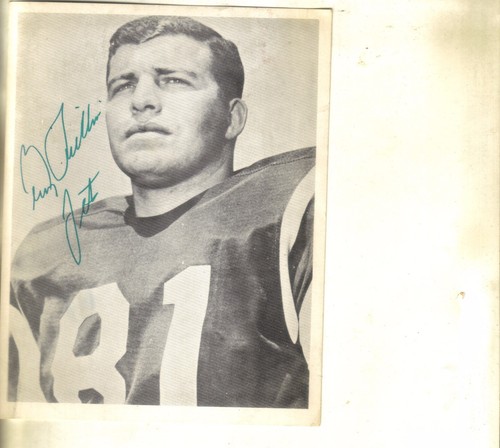 GERRY PHILBIN - NEW YORK JETS 5 1/2" X 7" AUTOGRAPHED PHOTO | eBay