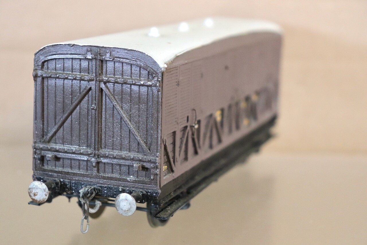 DJB ENGINEERING KIT BUILT 0 GAUGE BRASS GW GWR SIPHON C WAGON 1541 nv ...