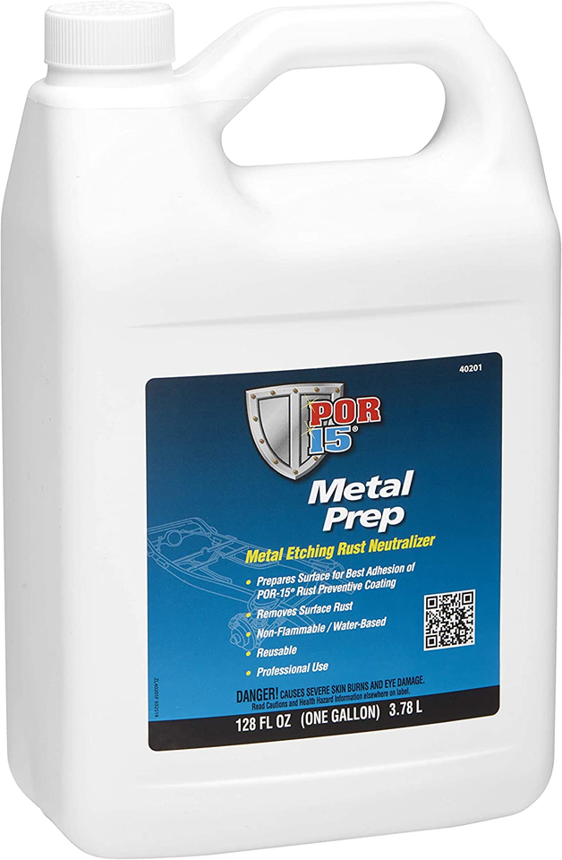 Metal Prep, Metal Etching Rust Neutralizer, Non-Flammable and Water ...