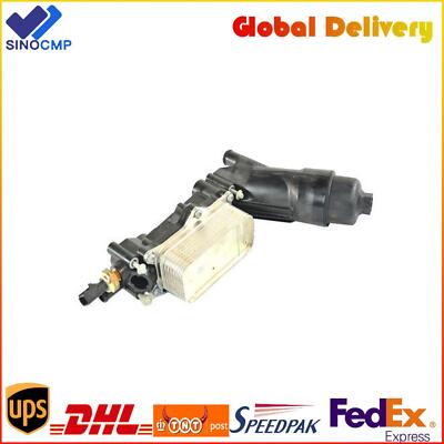 New Aluminum Engine Oil Filter Housing 68596318AB For Dodge Jeep Ram ...