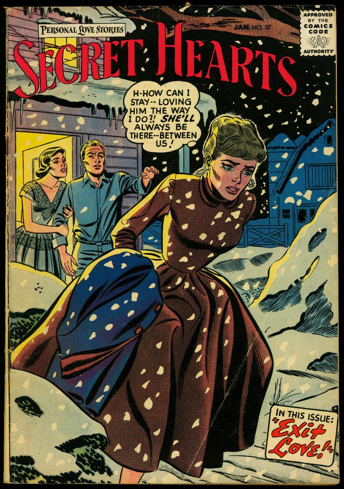 Secret Hearts #37 1957 - DC -VG - Comic Book | eBay
