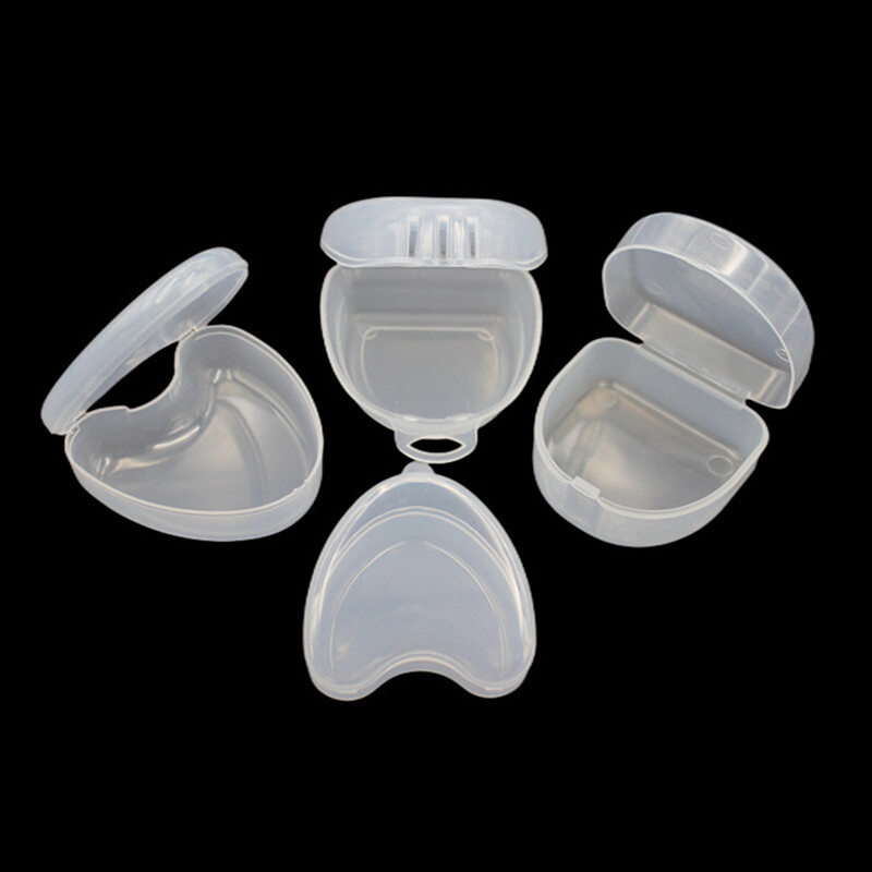 Orthodontic Retainer Box Teeth Mouth Denture Dental Case Guard Storage ...