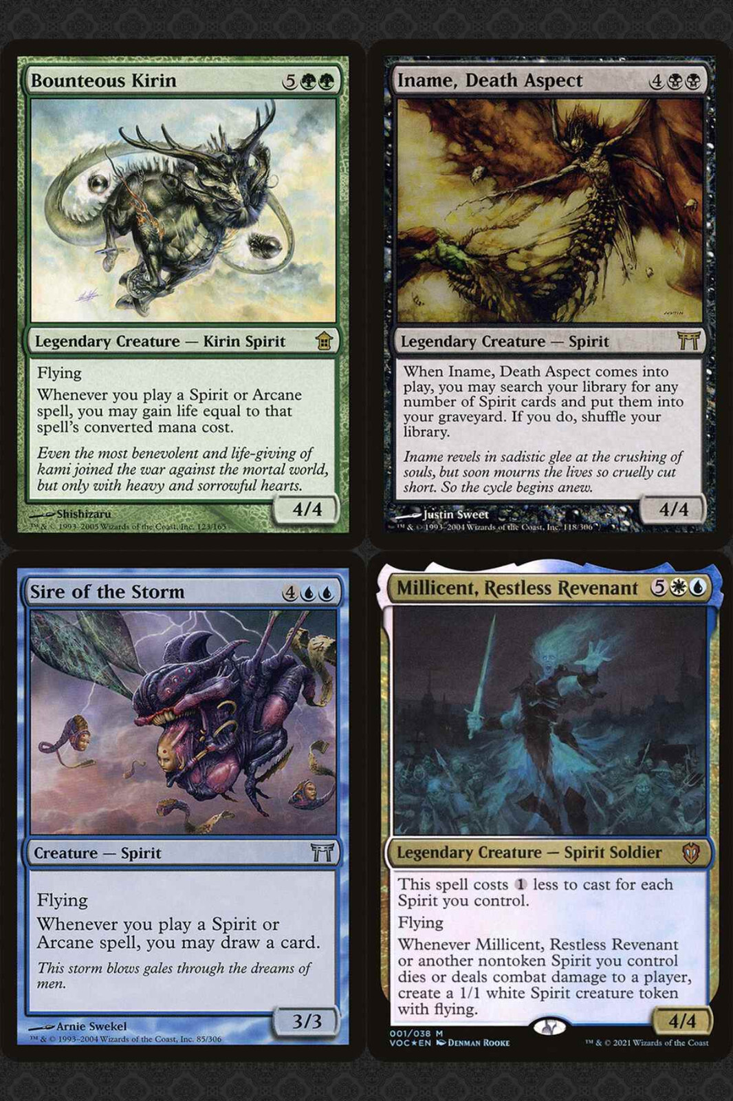 O-Kagachi, Vengeful Kami SPIRITS Commander Deck EDH Magic MTG Ready-to ...