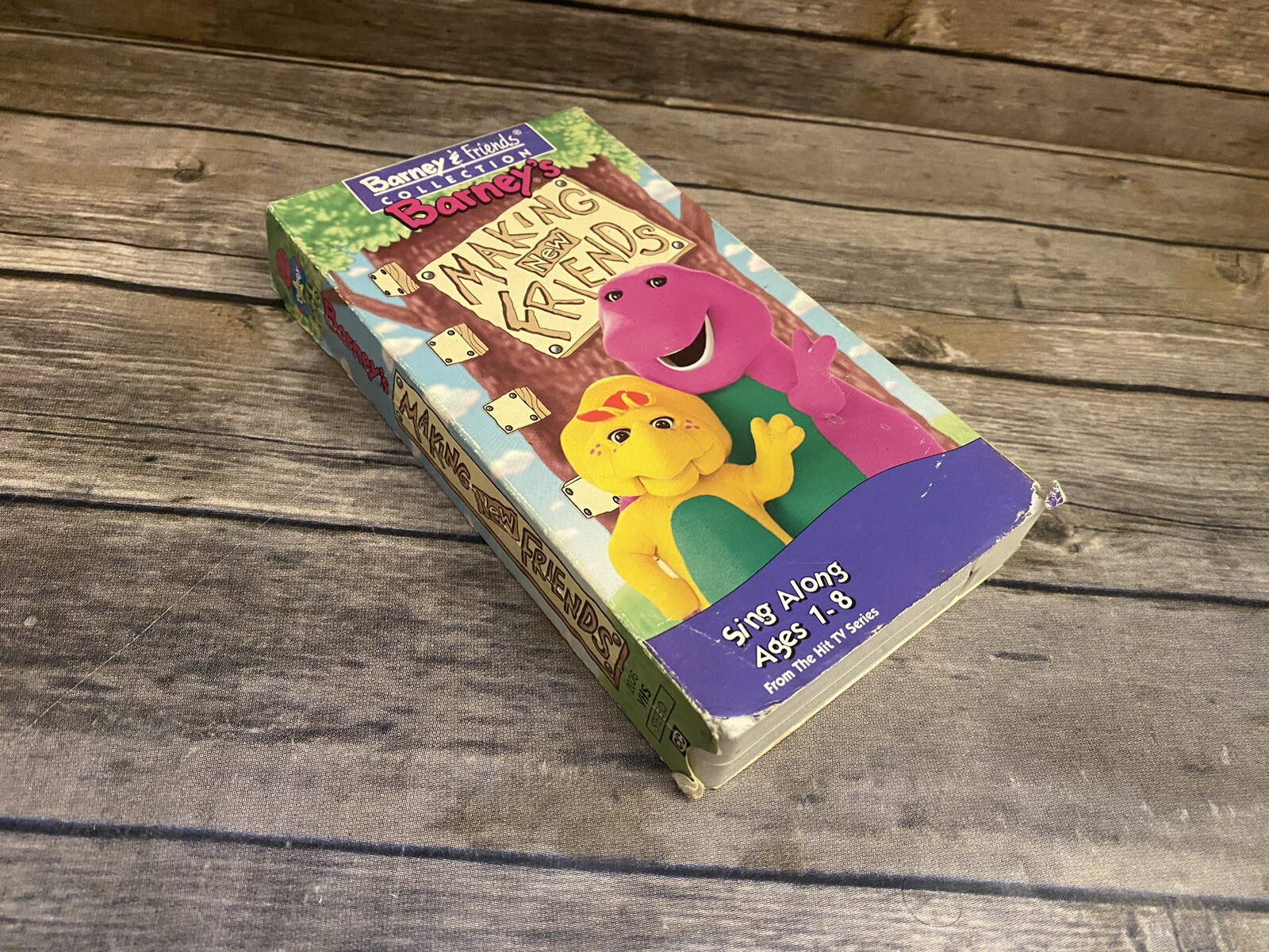 Barney Collection Making New Friends VHS | Grelly USA