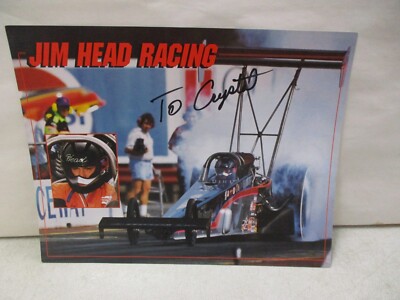 Jim Head Racing Autographed Promo Card | eBay
