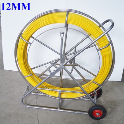 12mm Fish Tape Fiberglass Wire Cable Running Rod Duct Rodder Fishtape ...