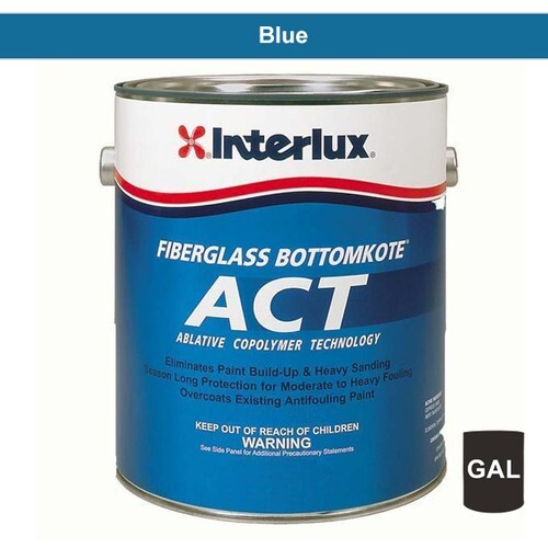 Interlux ACT Ablative Antifouling Bottom Paint | Blue | Gal | Y660U-1 ...
