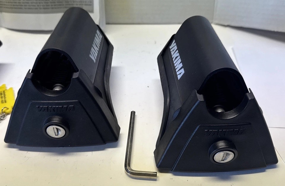 Yakima Railgrab Rooftop Rack Towers #00138, With Locks, One Key 145. | eBay