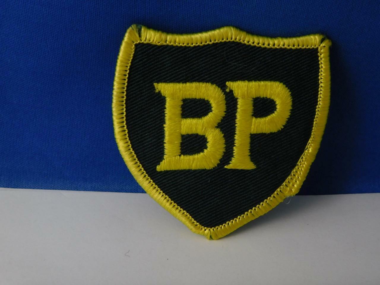 BP OIL GAS SERVICE STATION VINTAGE PATCH EMPLOYEE HAT BADGE BRITISH ...