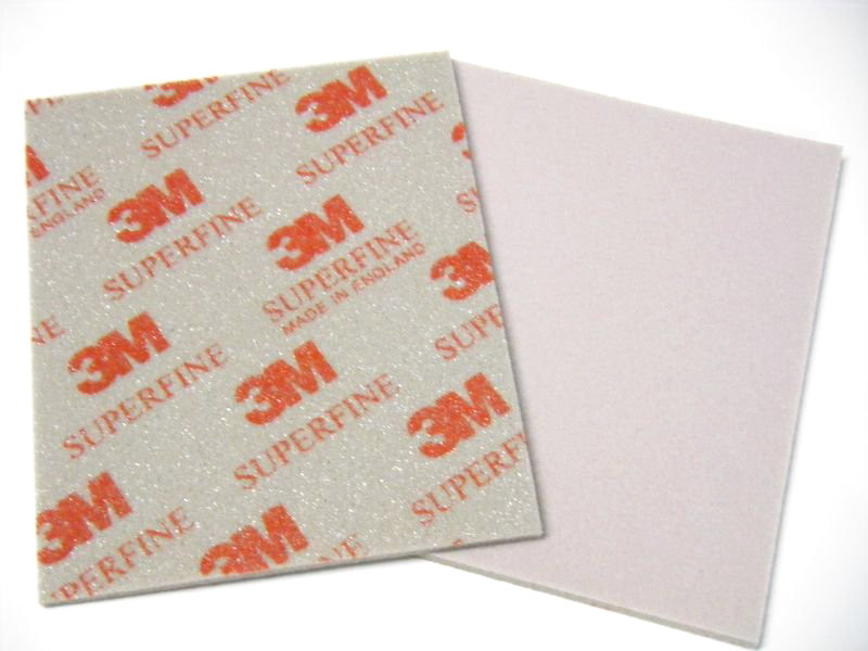3M 2602 SuperFine Softback Sanding Sponge Sandpaper Paper Box Range 500 ...