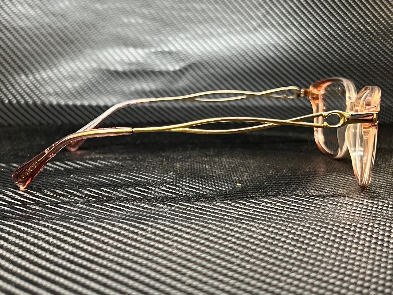 COACH HC6172 5640 Gradient Transparent Peach Pillow 54 mm Women's ...