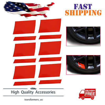 For 18" - 20" Wheels Wheel Rim Vinyl Decal Sticker Hash Mark Stripe ...