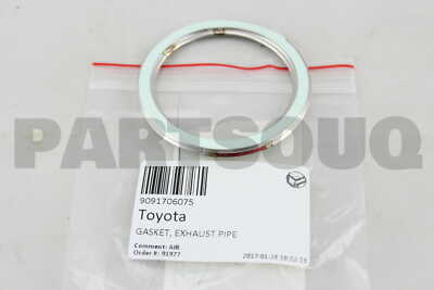 9091706075 Genuine Toyota GASKET, EXHAUST PIPE 90917-06075 | eBay