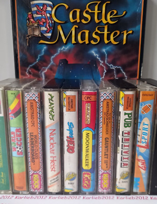 Amstrad Games 464/664/6128 CPC Multi Listing Pick From List Vintage ...