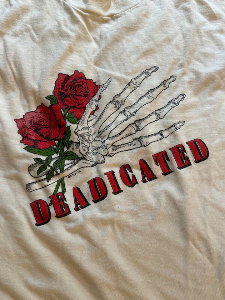 Grateful Dead Deadicated T shirt 1980's | eBay