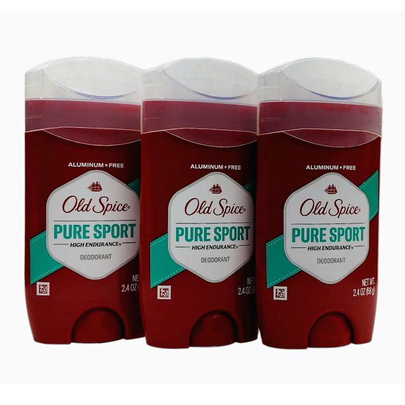 Old Spice Deodorant for Men, Aluminum Free, Pure Sport (2.4 oz., 3 pk ...