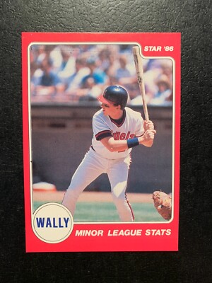 Wally Joyner 1986 STAR COMPANY MINOR LEAGUE STATS Card #2 California ...