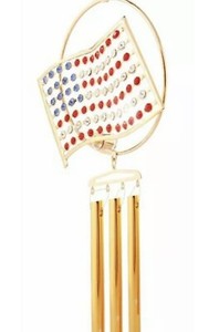 🇺🇸American Flag Music Note Wind Chime Most Treasured and Well ...
