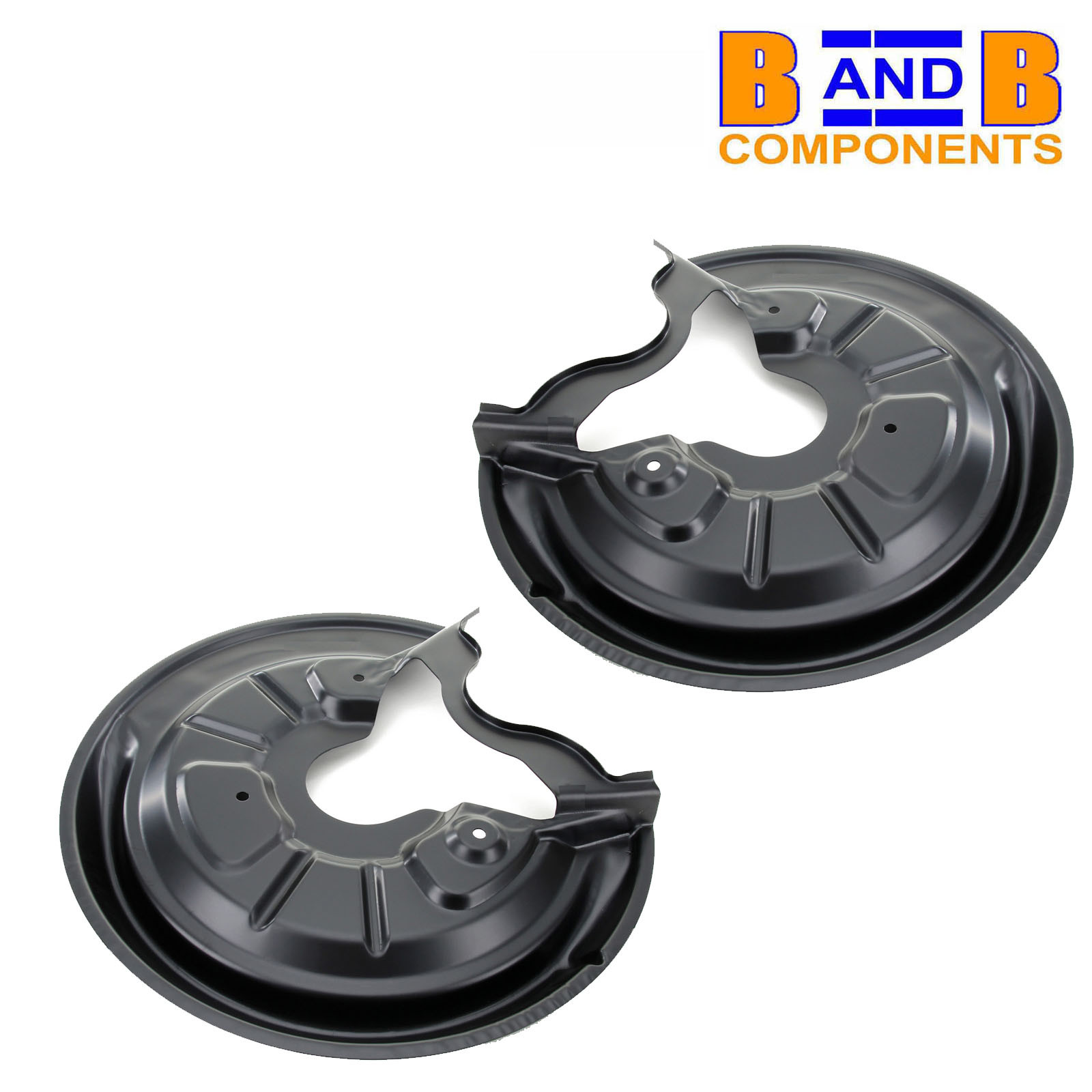 BRAKE BACK PLATES PAIR VW GOLF MK5 MK6 GTI AUDI A3 MK2 TFSI REAR A1257 ...