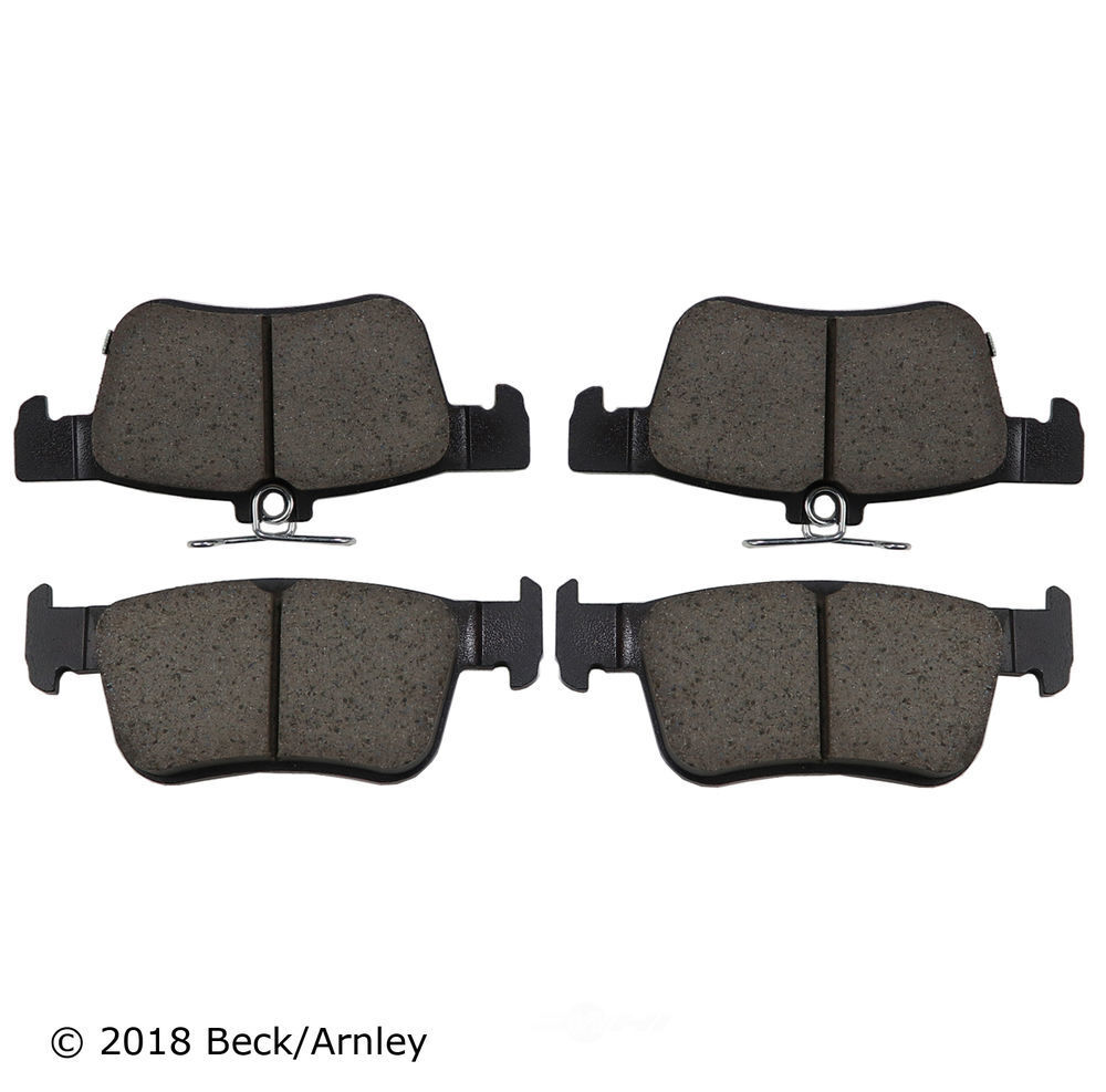 Disc Brake Pad Set Beck/Arnley 089-2040 for sale online | eBay