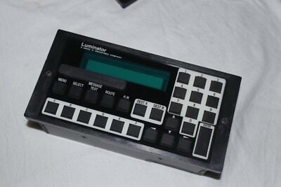 LUMINATOR MARK IV ODK OPERATOR SIGN CONTROLLER KEYPAD, P/N ...