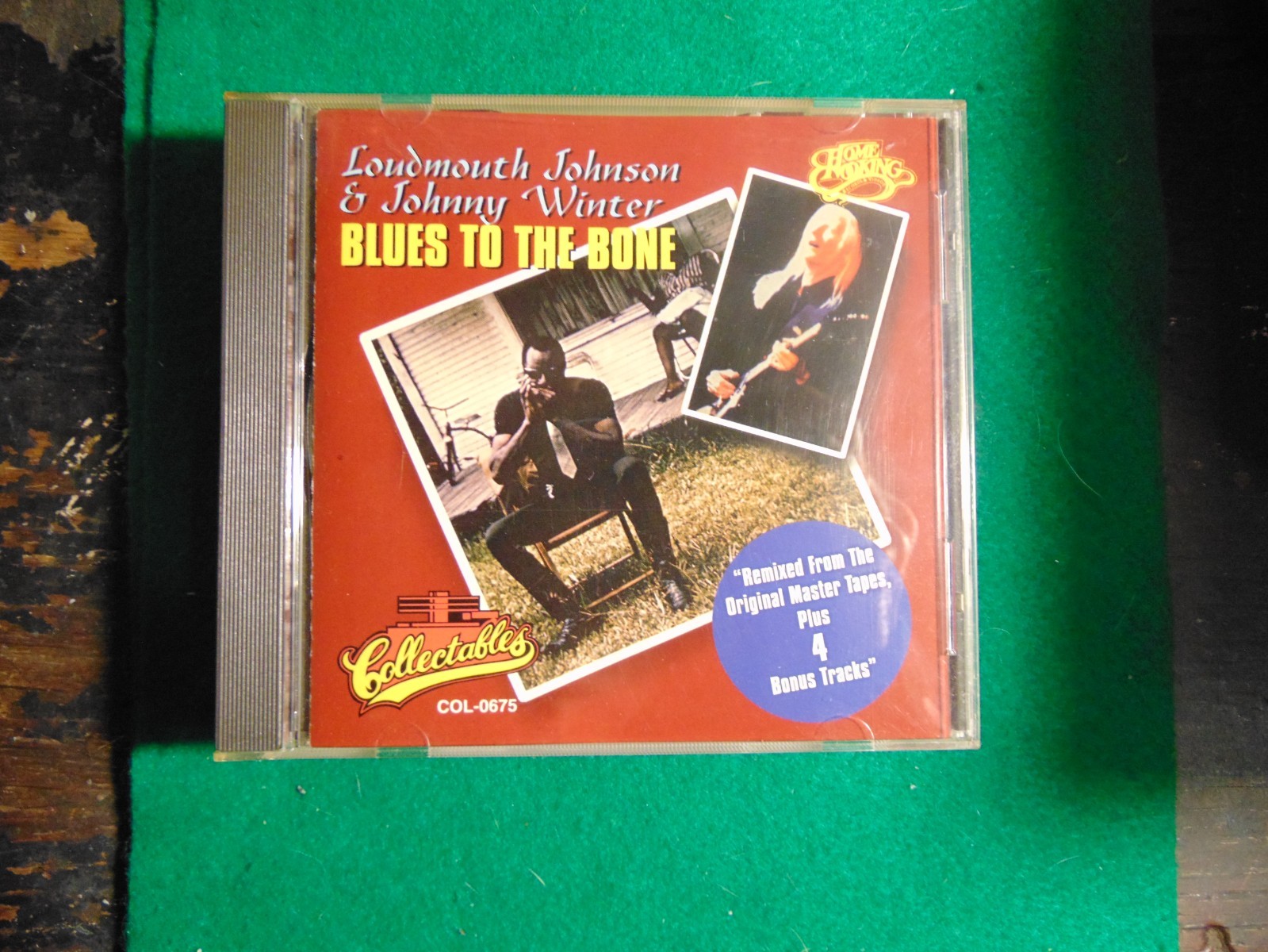 Blues to the Bone by Johnny Winter/Calvin "Loudmouth" Johnson (CD, Mar ...