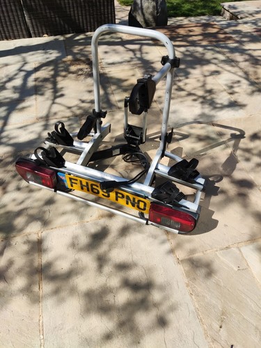 Atera Strada DL 2 Towbar Bike Rack Carrier Sliding Access Lockable Keys ...