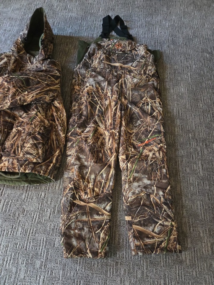 Arctic Shield Jacket and Bibs Camo Hunting Coat Extra Liner Read ...