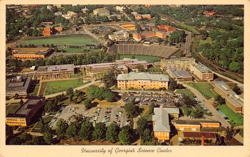 GA~GEORGIA~ATHENS~UGA~UNIVERSITY OF GEORGIA SCIENCE CENTER ON AG HILL~C ...