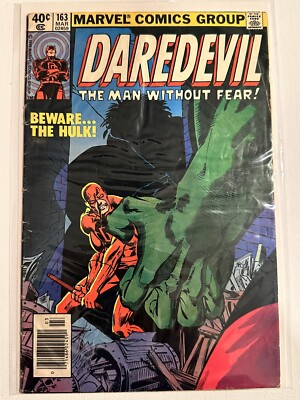 Daredevil 163. The Hulk. Marvel Comics. March 1980. | eBay