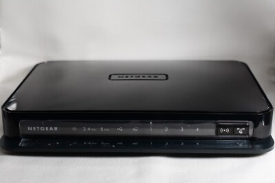 Netgear WNDR3700 N600 Wireless Dual Band * Gigabit Router * Black | eBay