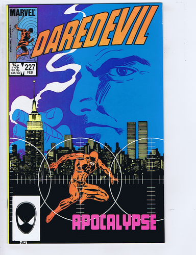 Daredevil #227 Marvel 1986 Apocalypse ! First issue of Born Again ...