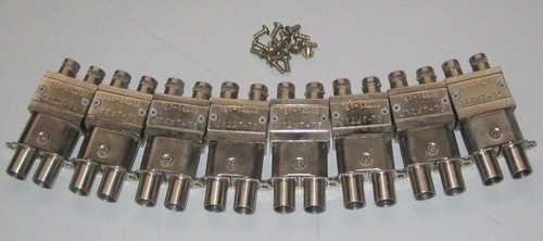 Lot of 8 TE Electronics Trompeter TEI14949 J14WT-75 Video Jack w ...