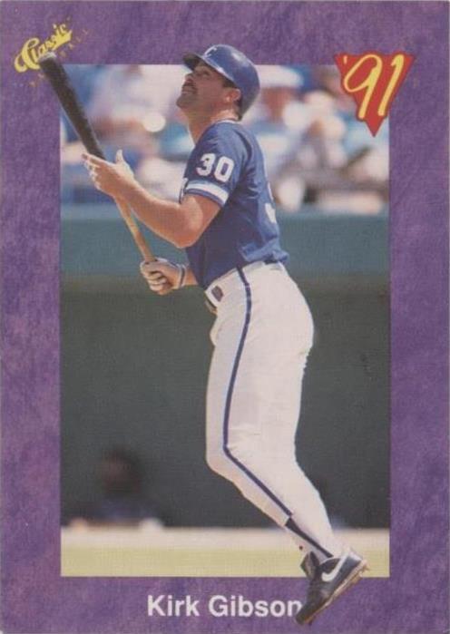 1991 Classic - Kirk Gibson #57 for sale online | eBay